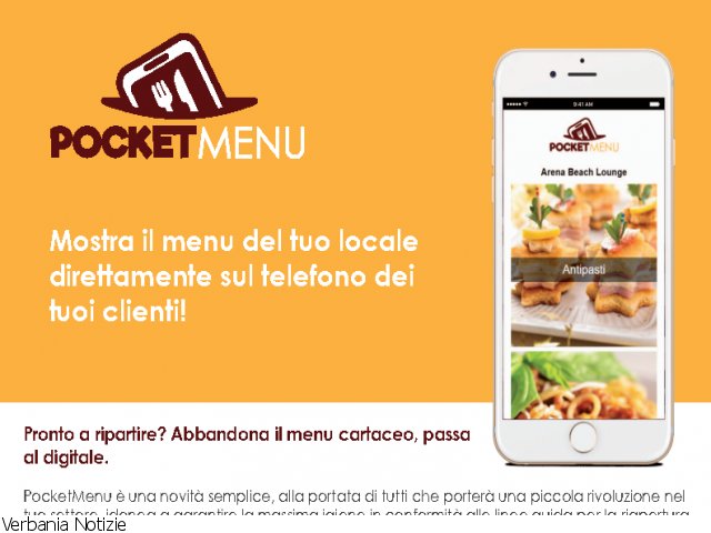 Pocketmenu: servizio take away GRATUITO