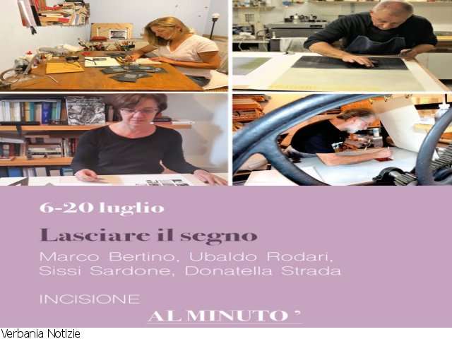 Mostra e Live Show di incisione