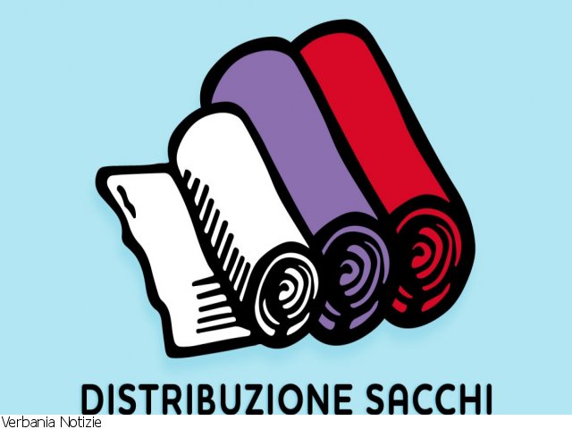 Distribuzione sacchi rifiuti